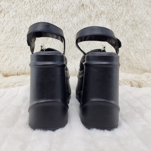 Demonia | Shoes | Goth Punk Wave Platform Wedge Sandals Shoes Bat ...